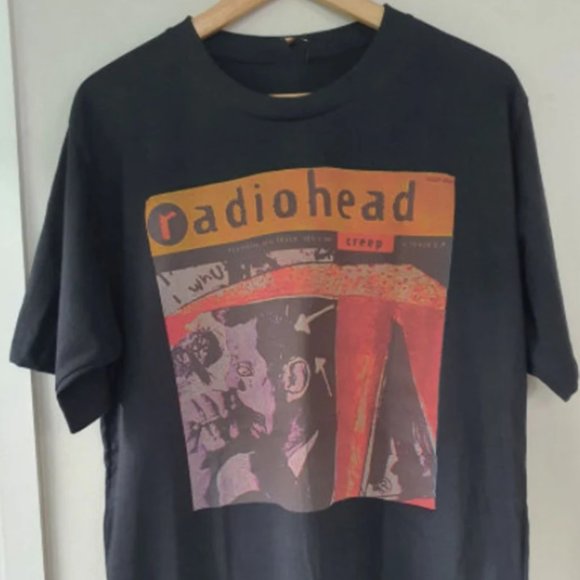 Gildan | Shirts | New Radiohead Band Creep Vintage Tshirt Retro Classic ...